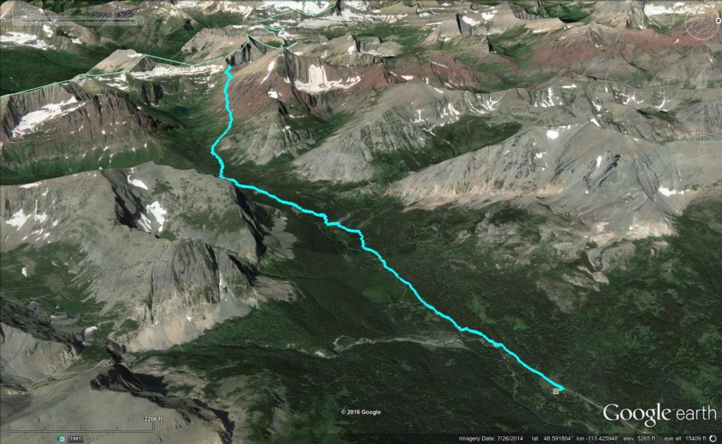 Glacier NP : Triple Divide Pass, via Cut Bank – Subaru Vagabond